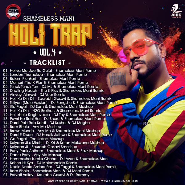 AIDC - Holi Trap Vol.4 - Shameless Mani