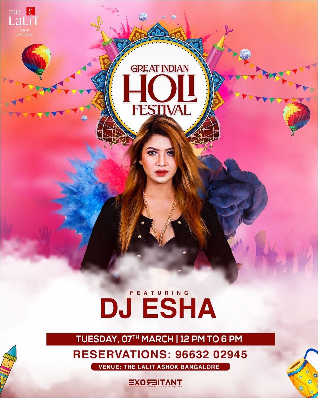 AIDC - Great Indian Holi Festival - DJ Esha
